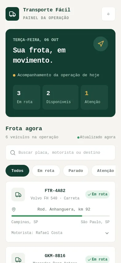Transporte Fácil App