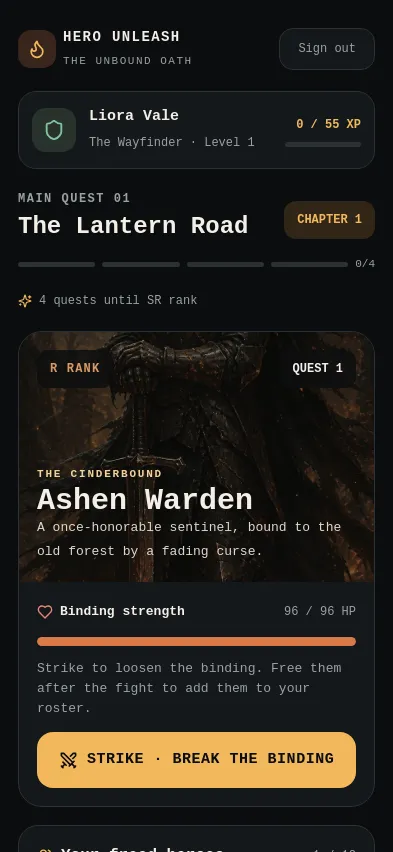 Hero Unleash RPG