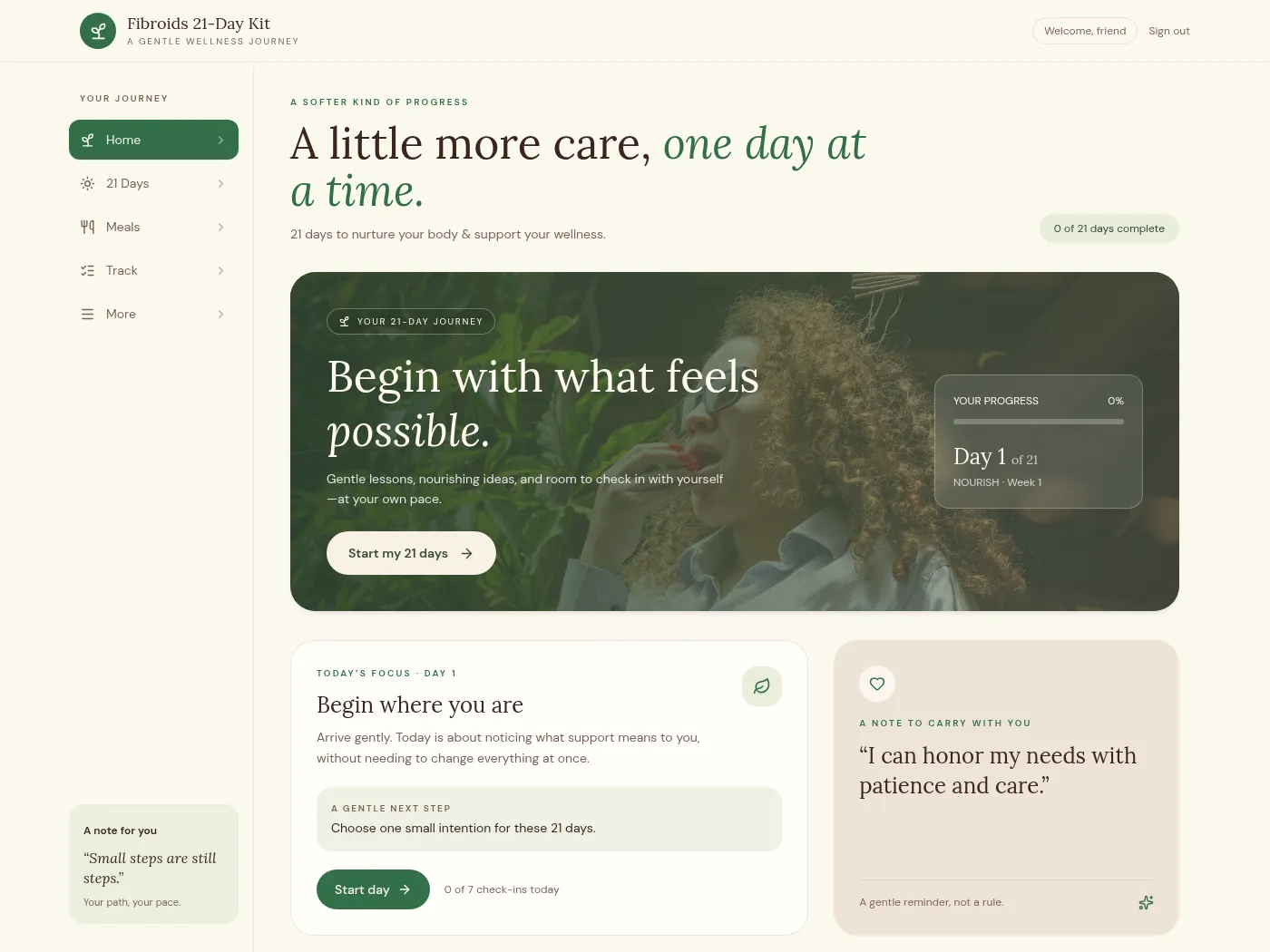 Fibroids 21-Day Wellness Kit