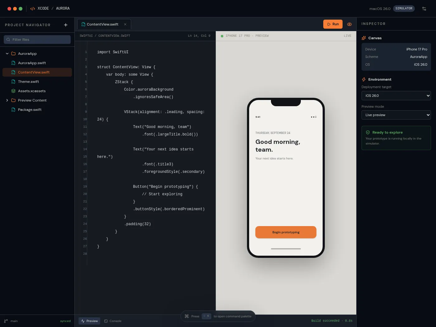MacOS Xcode Simulator