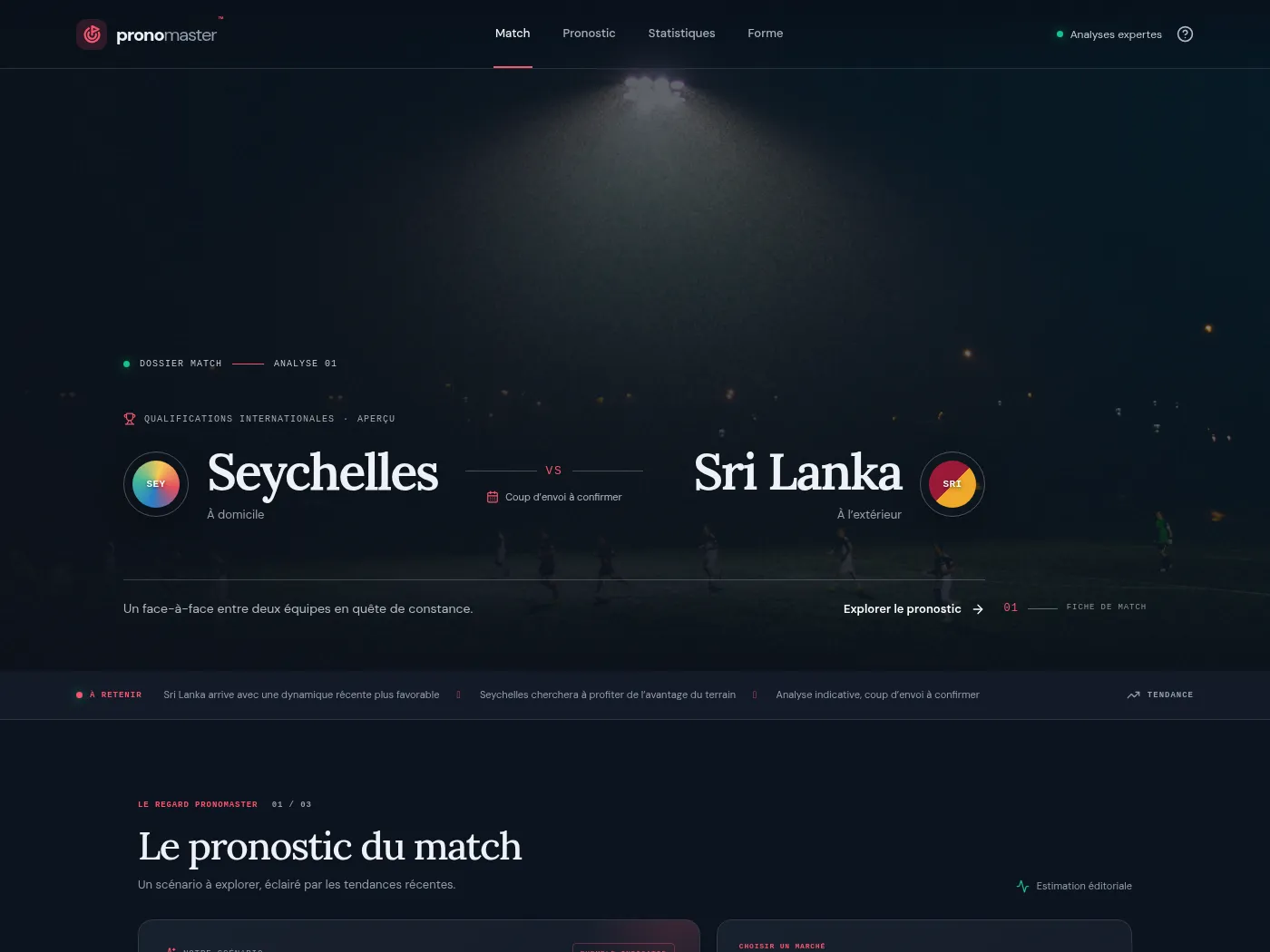 PronoMaster Football Predictor