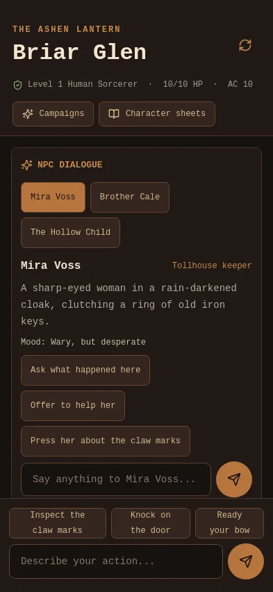 DND AI Dungeon Master