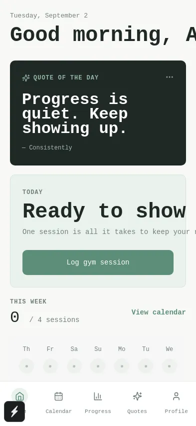 Consistently Gym