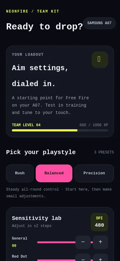 NeonFire Gamer Toolkit