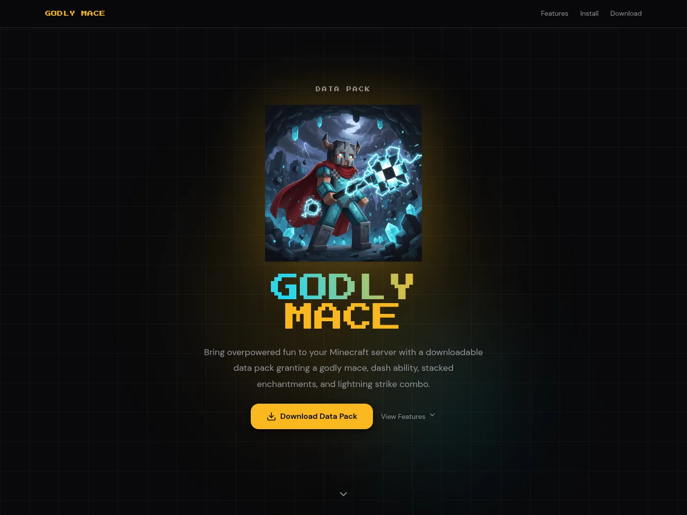 Godly Mace Data Pack