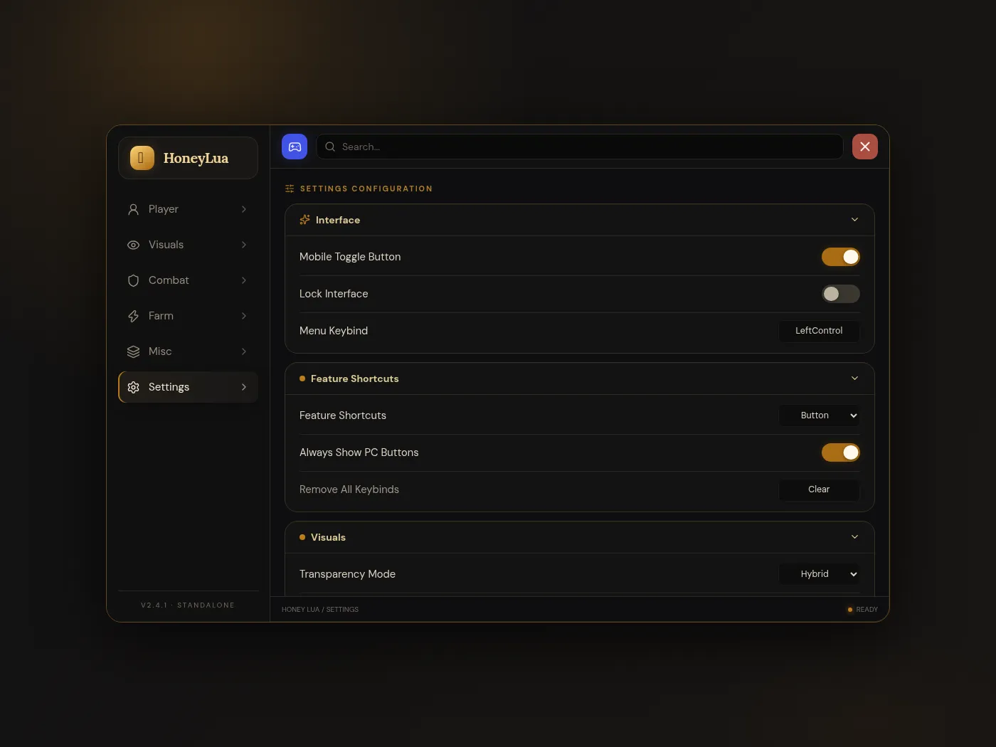 Standalone UI Library Builder