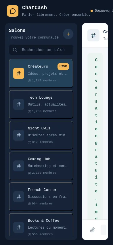 ChatCash Messenger