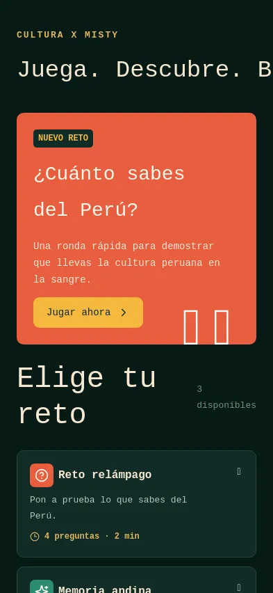 Peruvian Culture Play