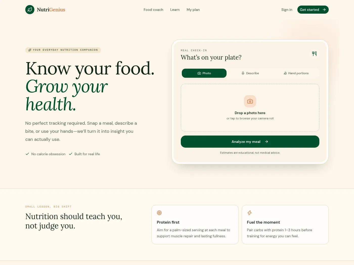 NutriGenius Planner
