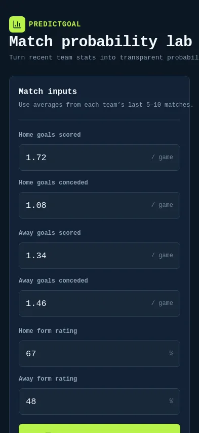 PredictGoal