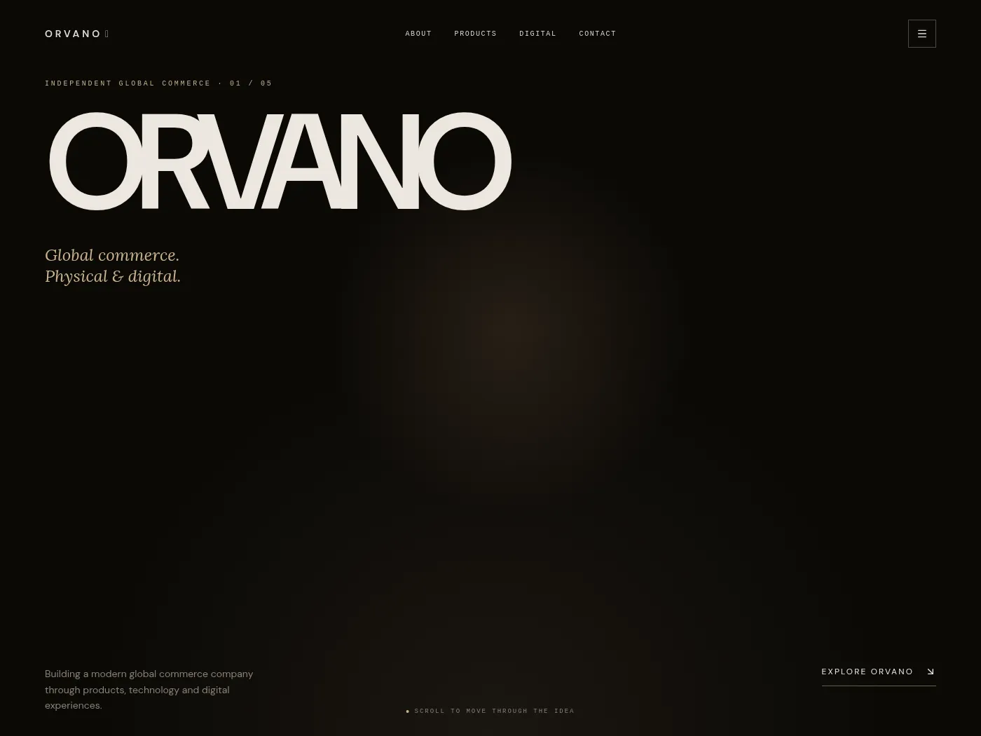 Orvano Premium Website