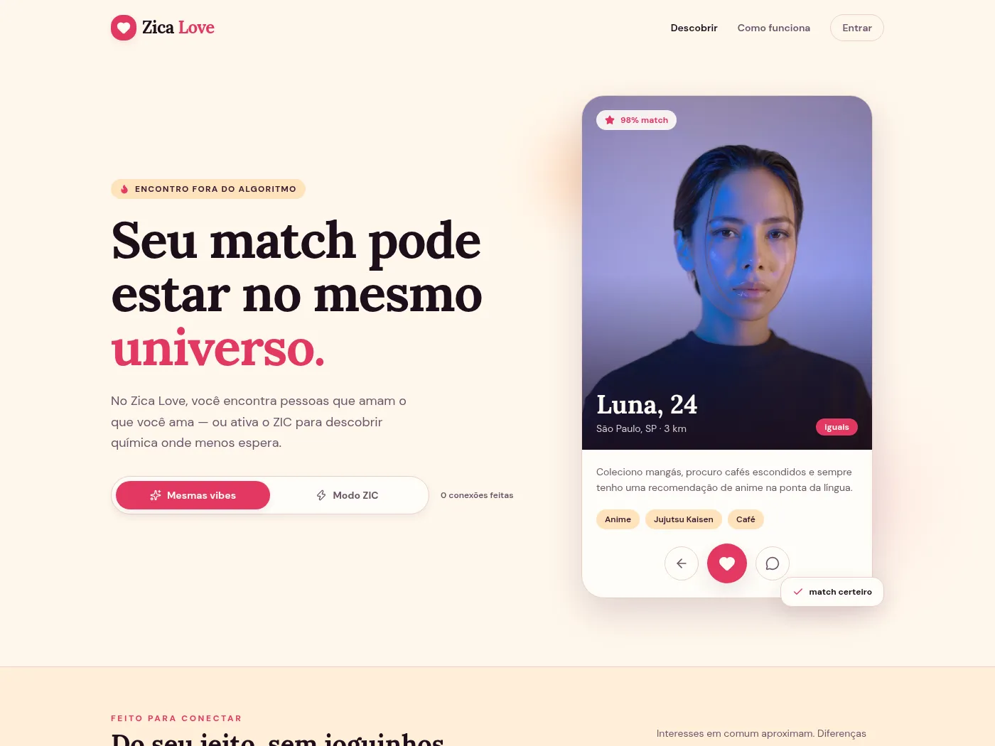 Zica Love Match