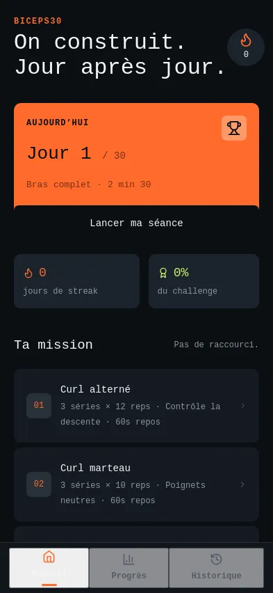 Biceps30 Challenge