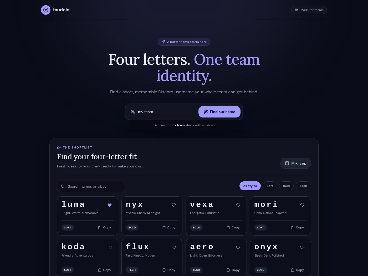 Discord Name Finder