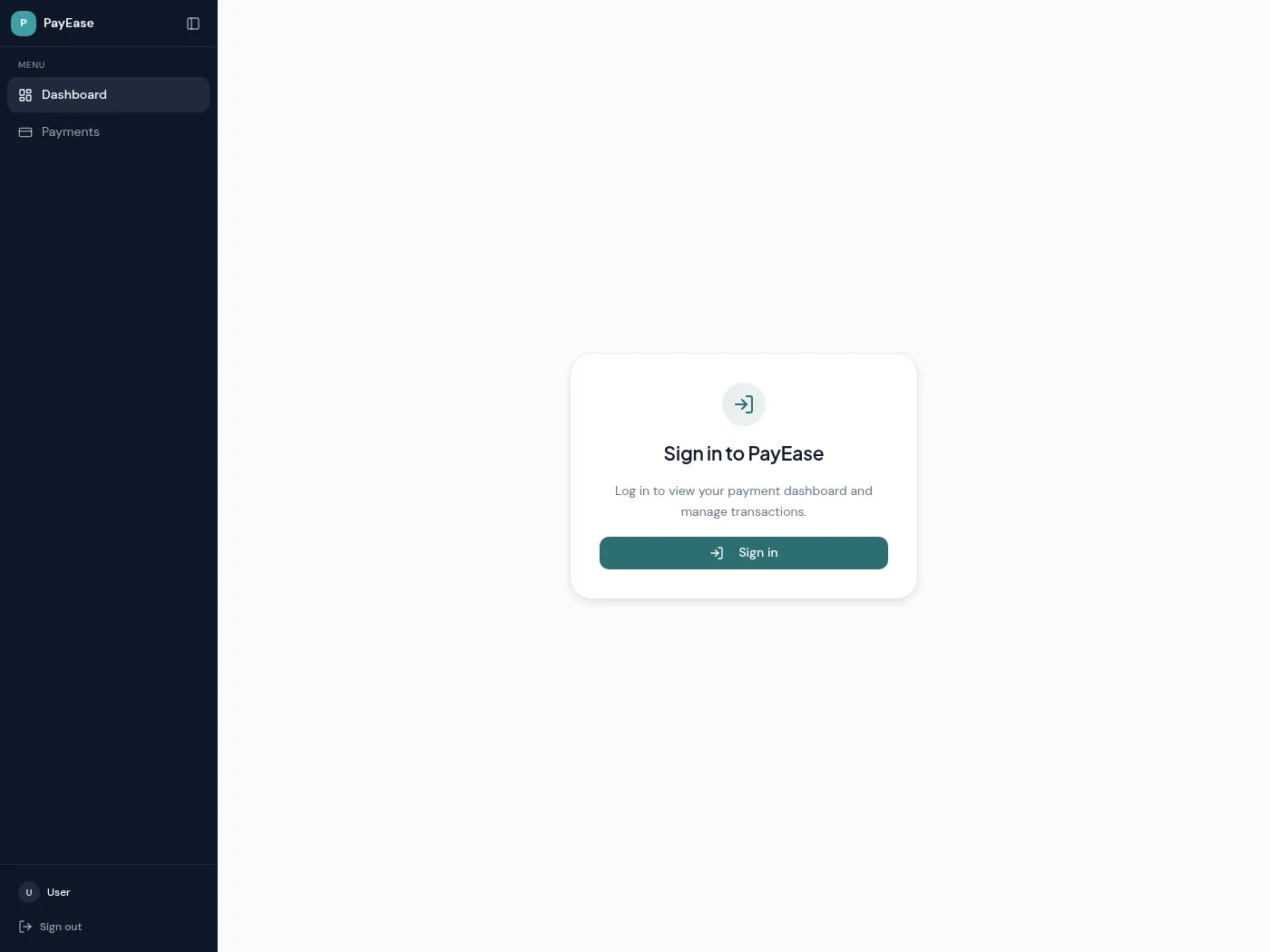 PayEase Manager