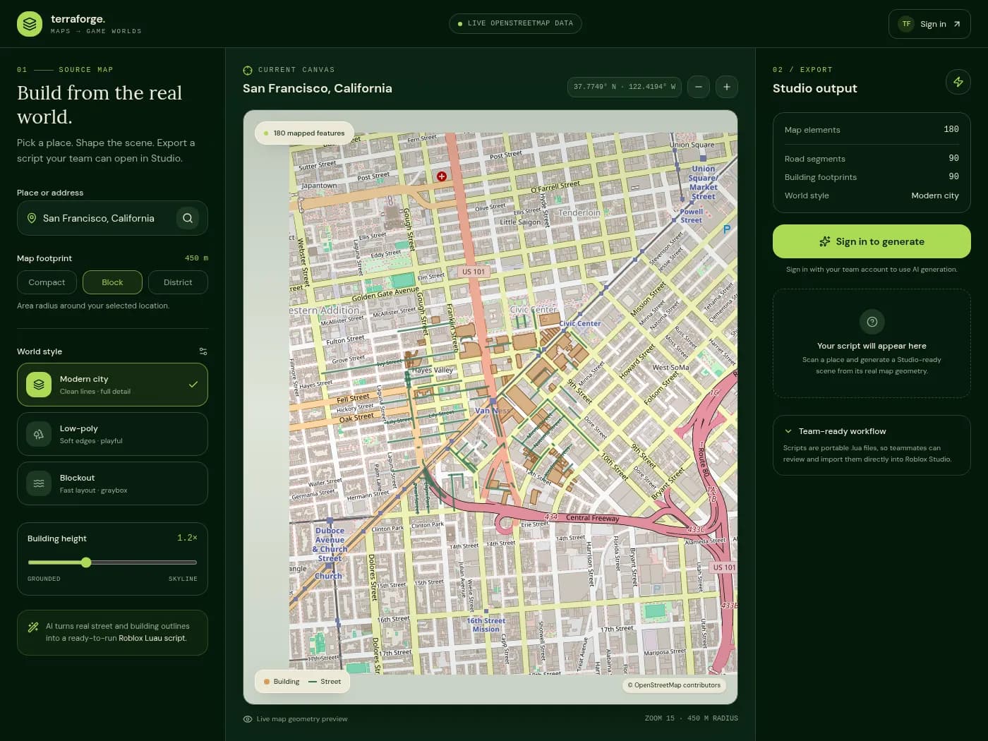 Map2Roblox AI Tool