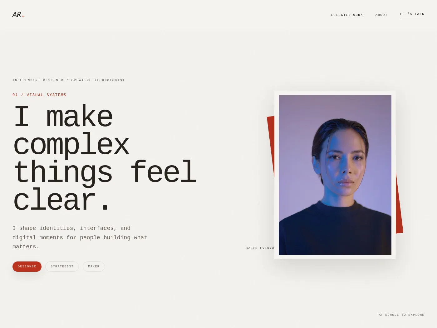 About Me Portfolio