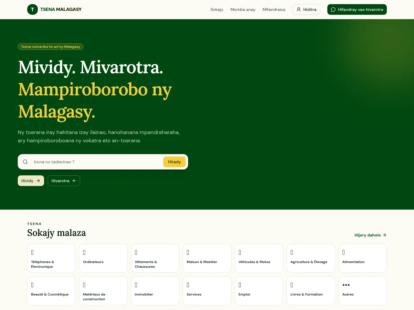 TSENA MALAGASY