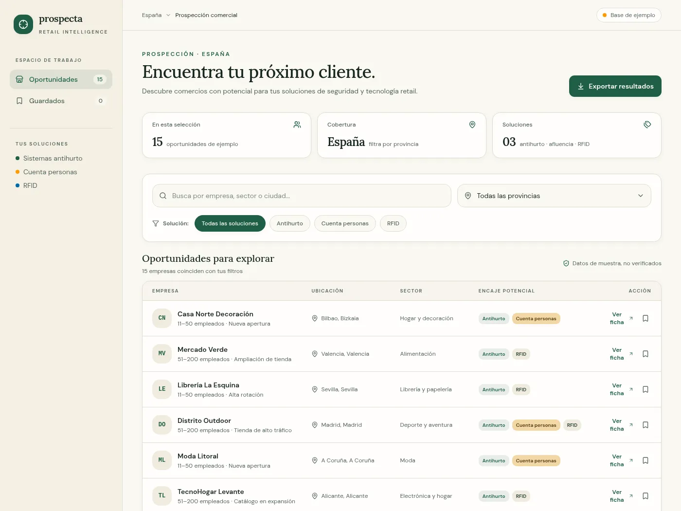 Antihurto Client Finder
