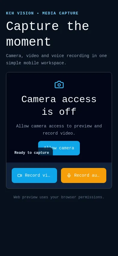 Media Capture App