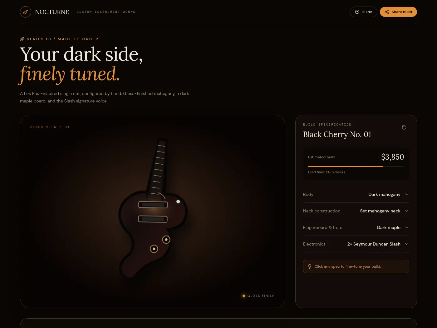 Les Paul Custom Builder