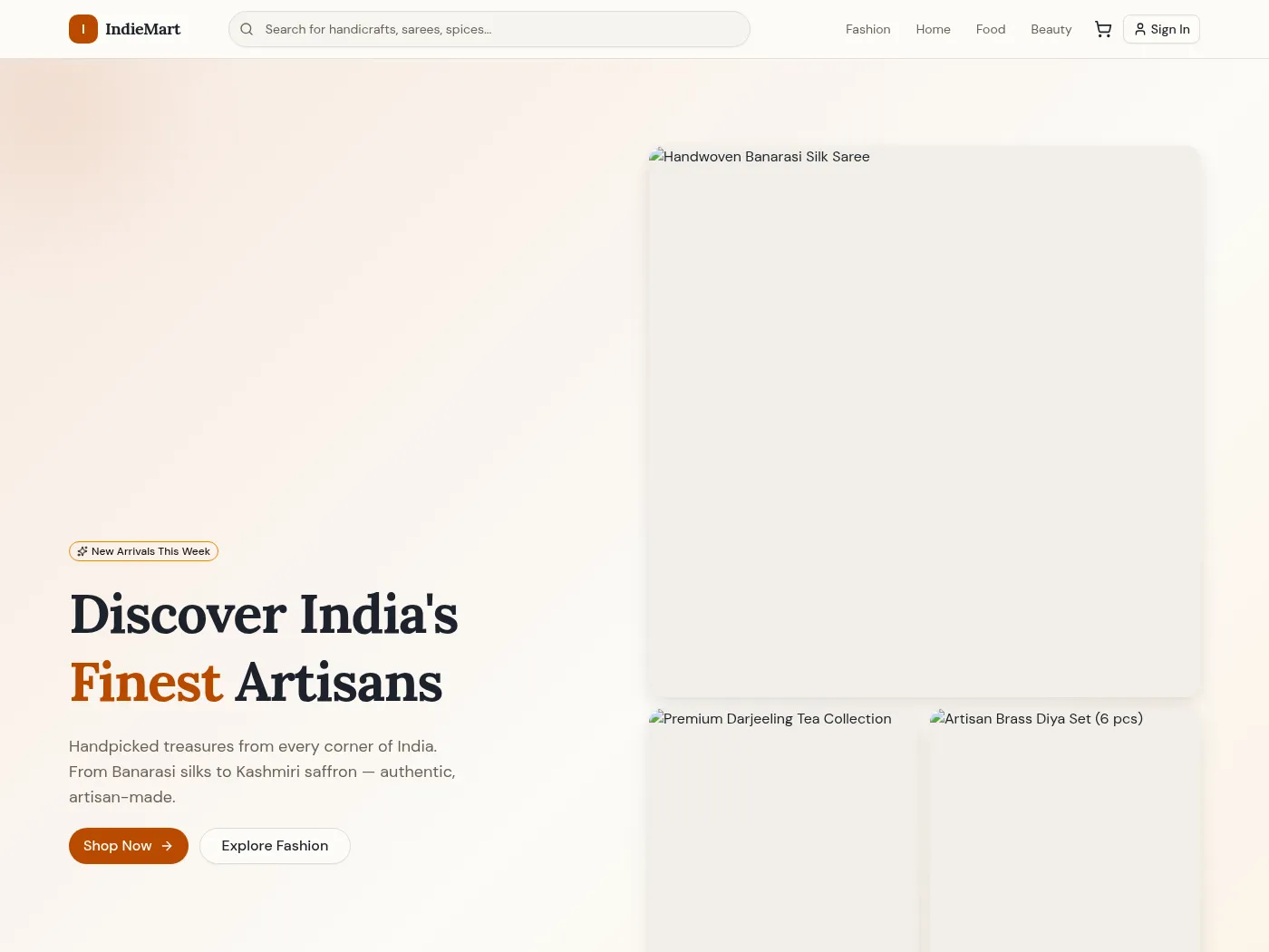 IndieMart Ecommerce Platform
