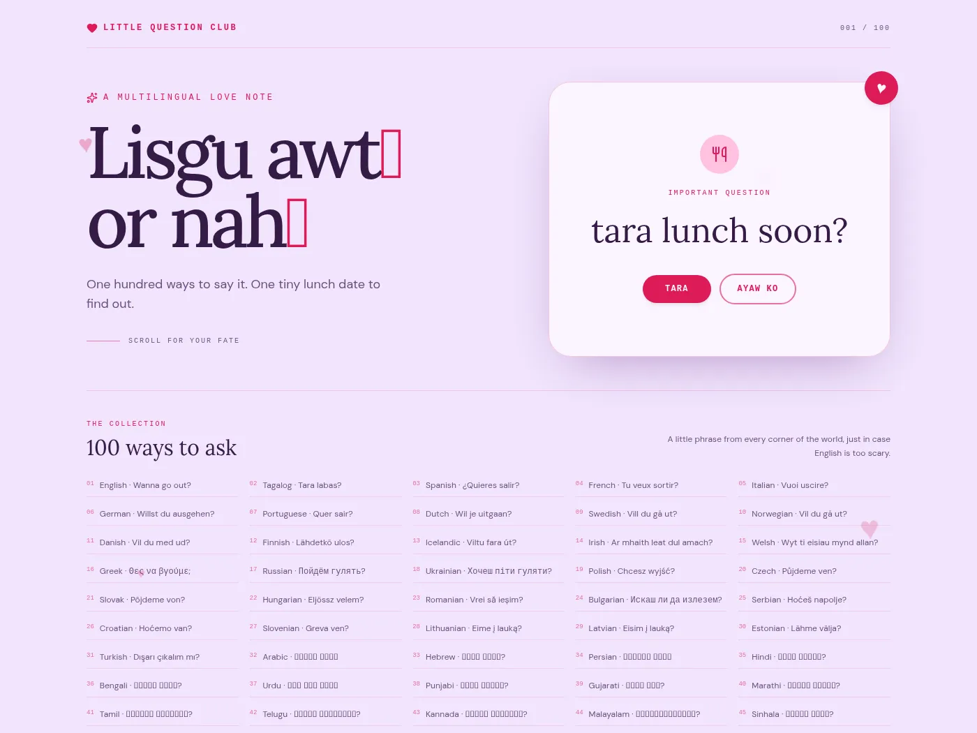 Lisgu Awt Playful Site