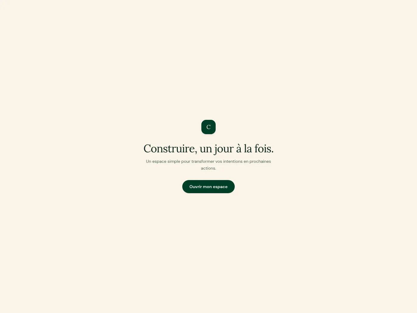 Construire App