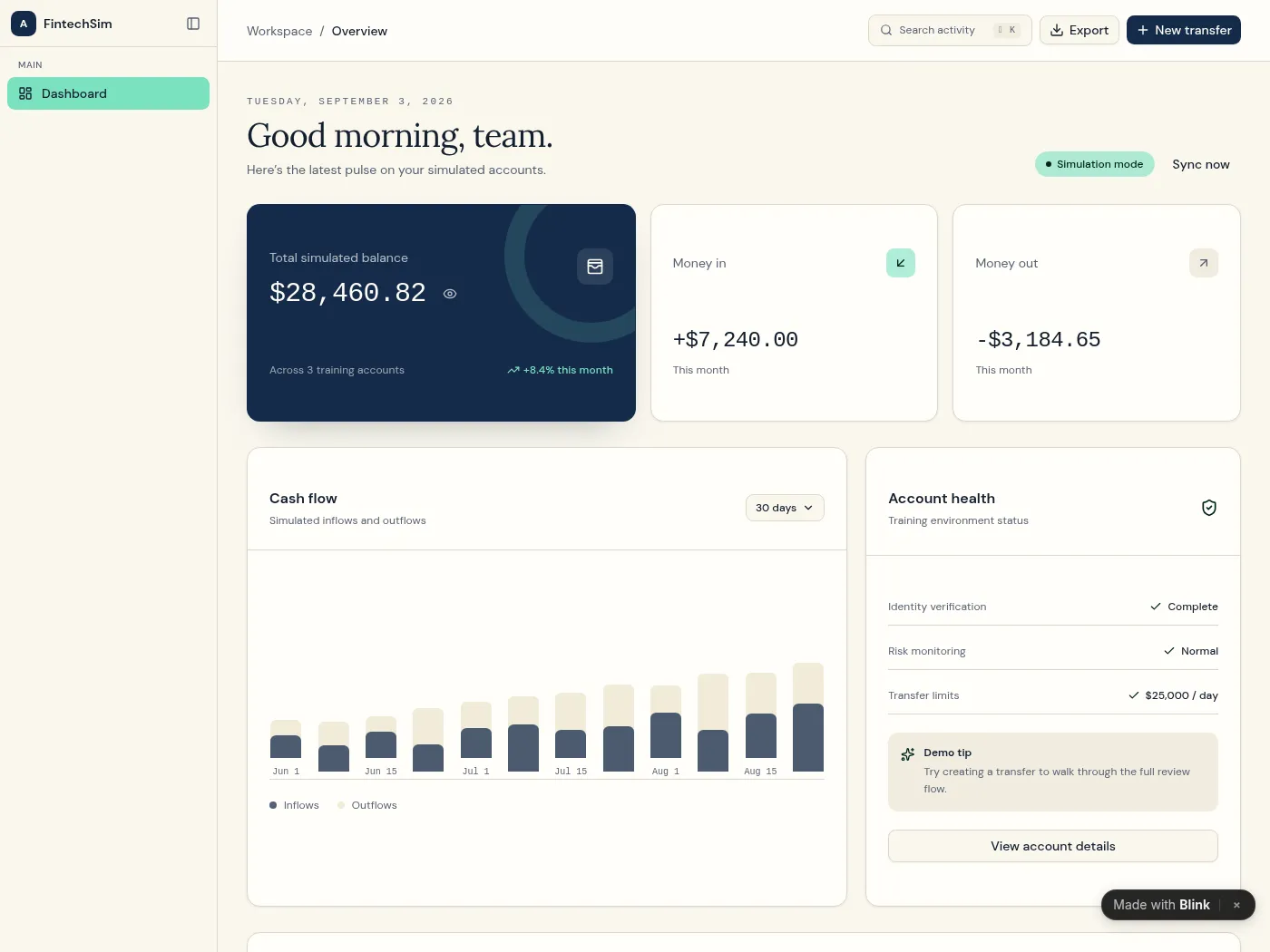 FintechSim Platform