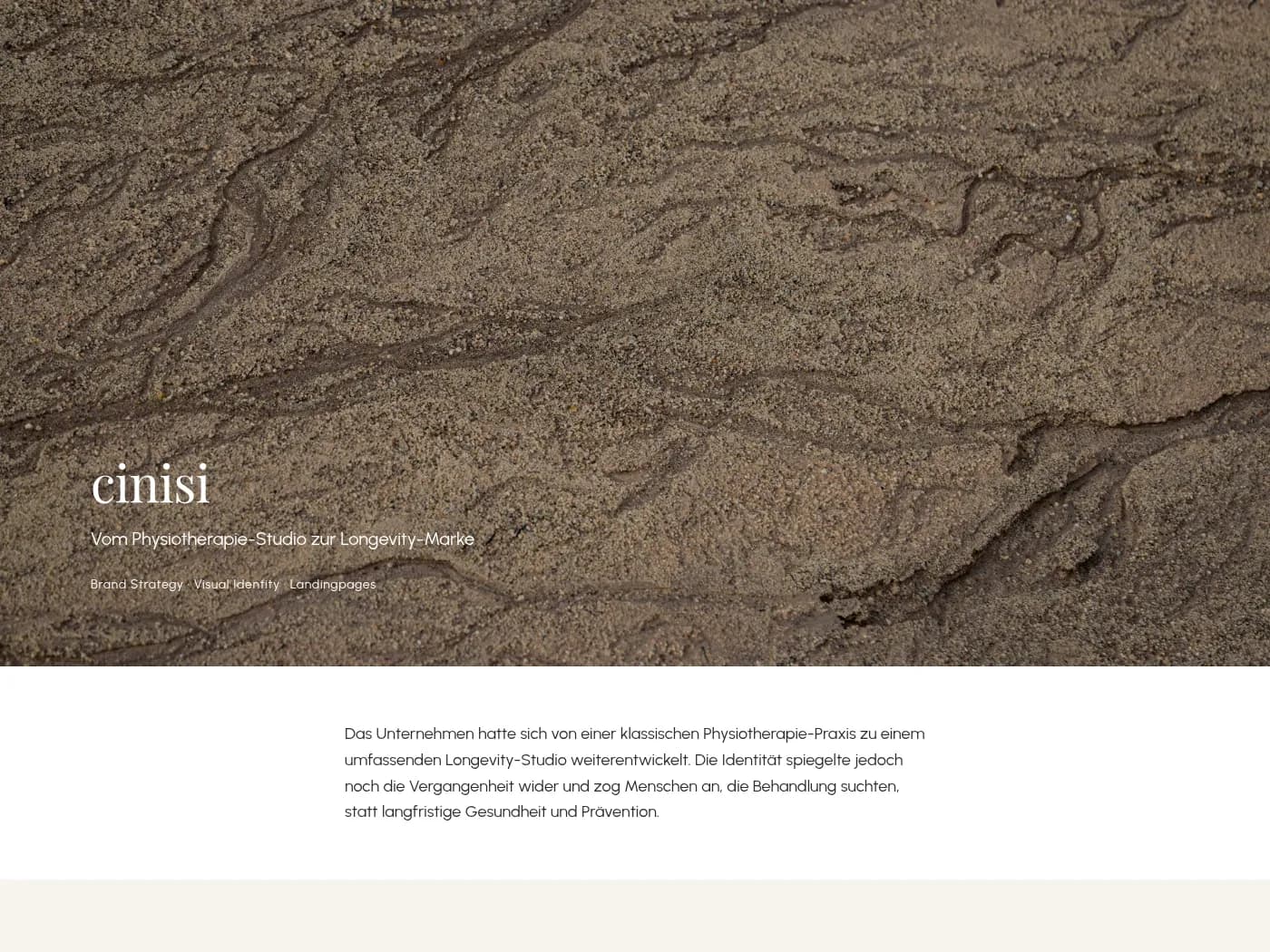 Cinisi Branding Case Study