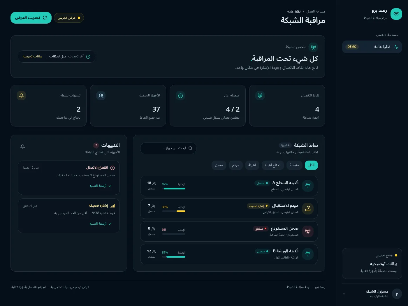 واي فاي رصد برو