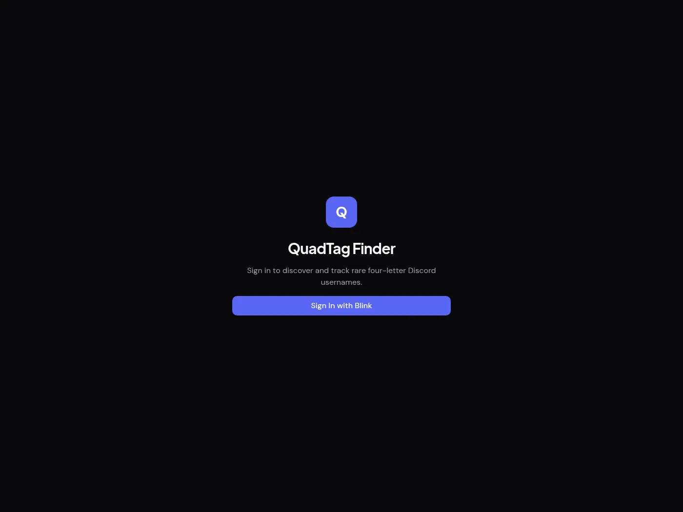 QuadTag Finder