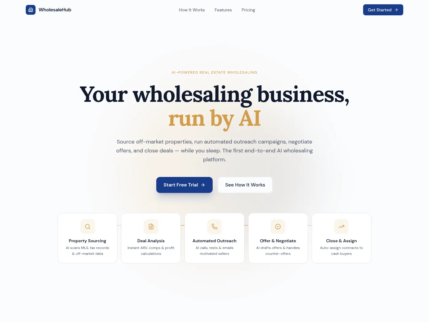 AI Wholesaling Hub