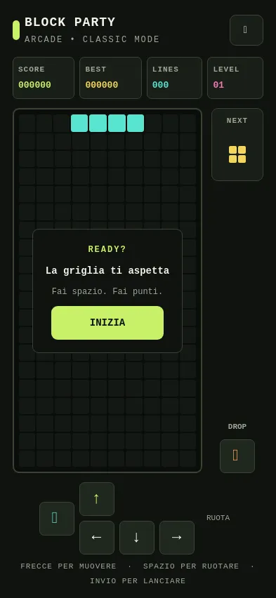 Retro Tetris Games