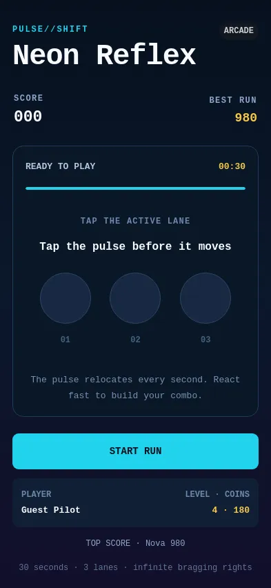 Epic Mobile Game