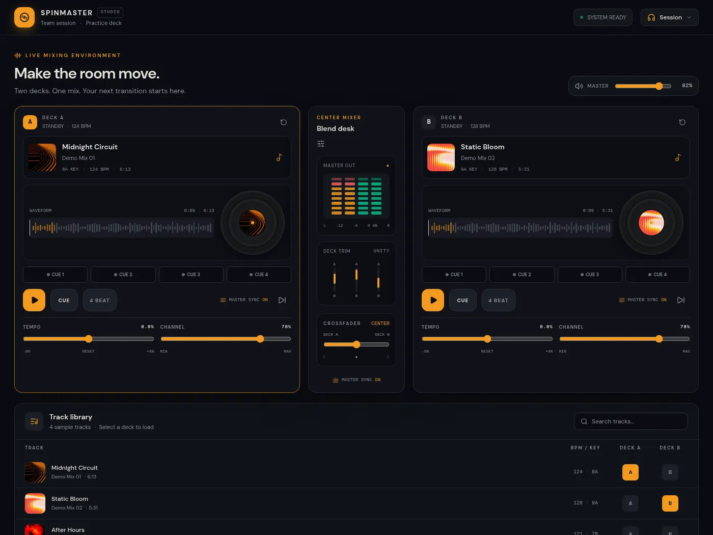 SpinMaster DJ Deck
