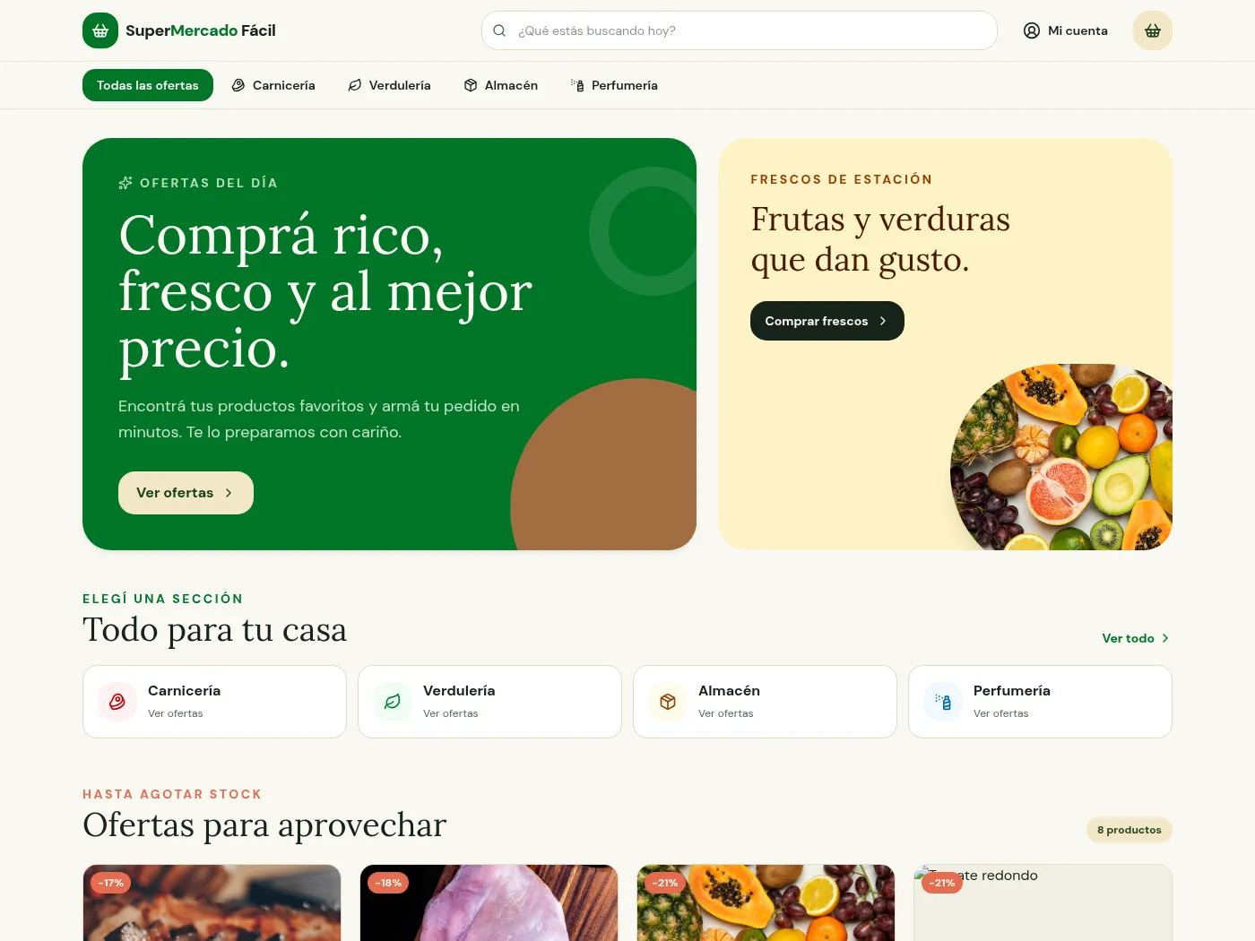SuperMercado Fácil
