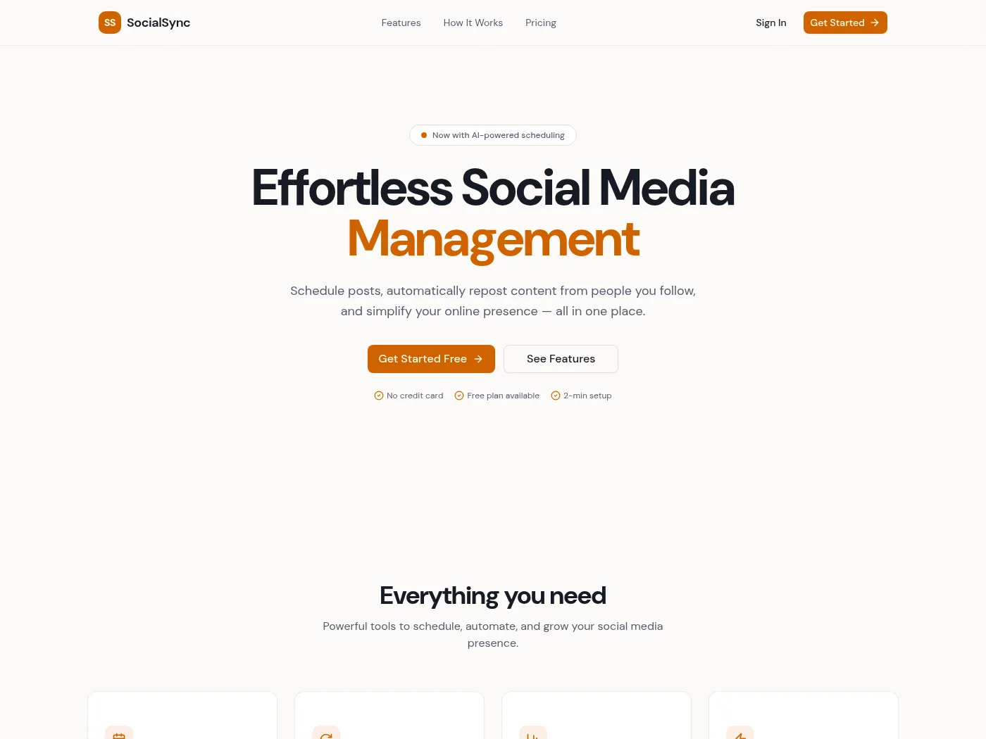 SocialSync Pilot