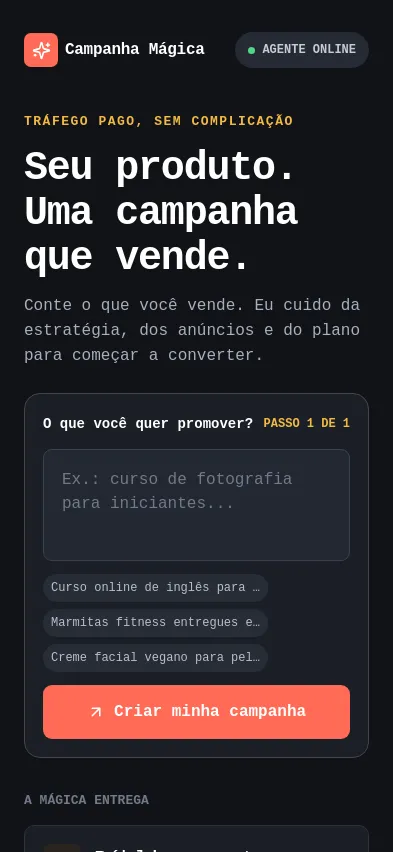 Campanha Mágica AI