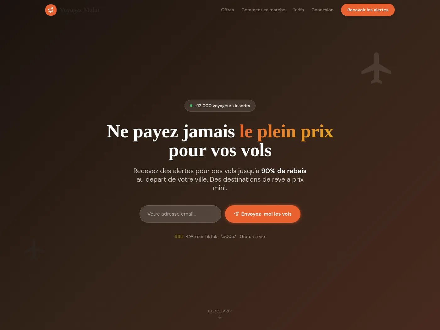 Voyagez Malin Deals