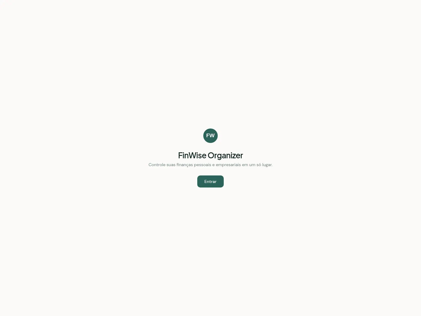 FinWise Organizer