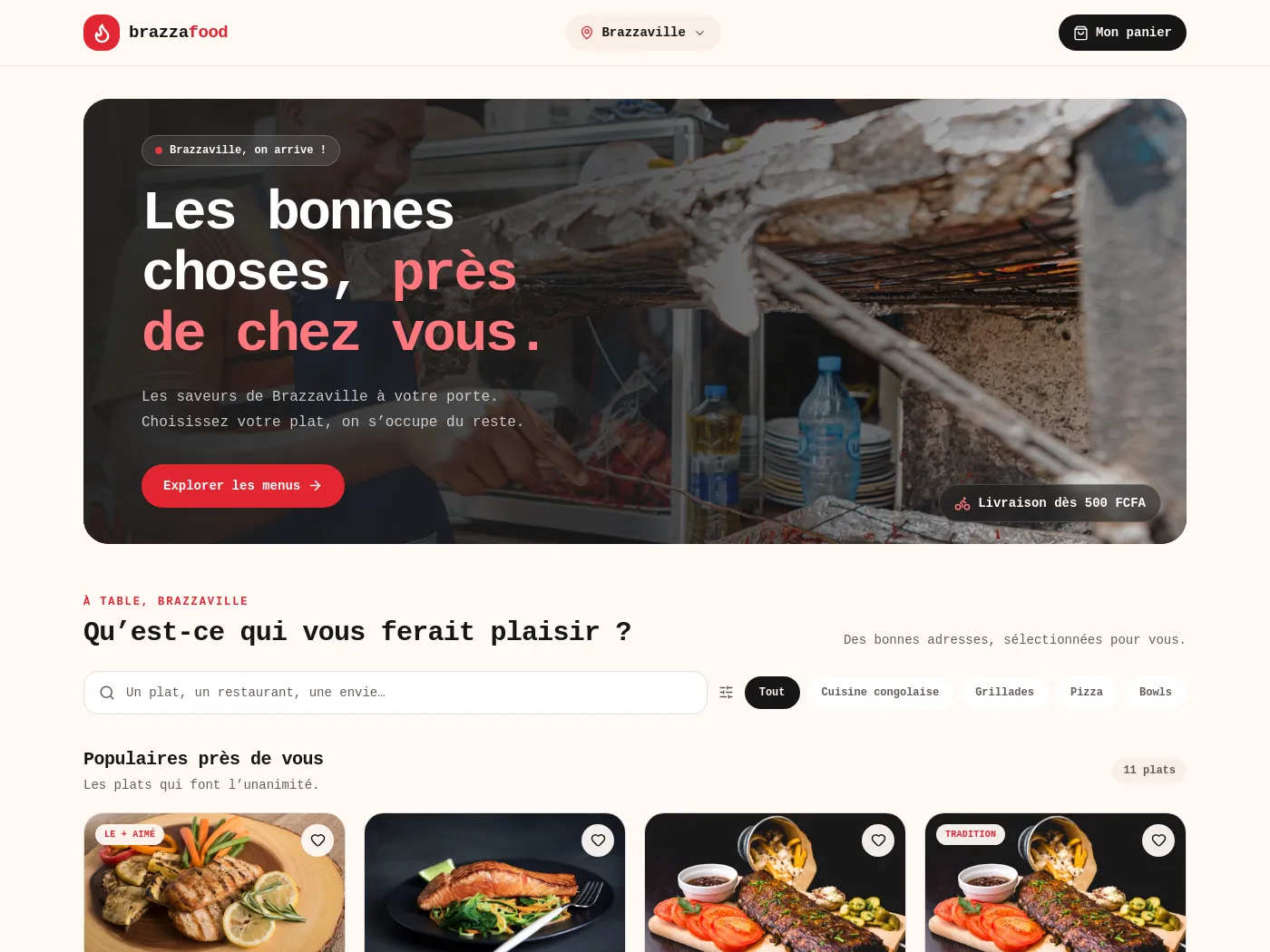 Brazza Food Marketplace