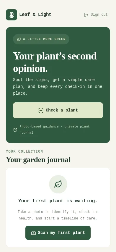 Botany AI Mobile