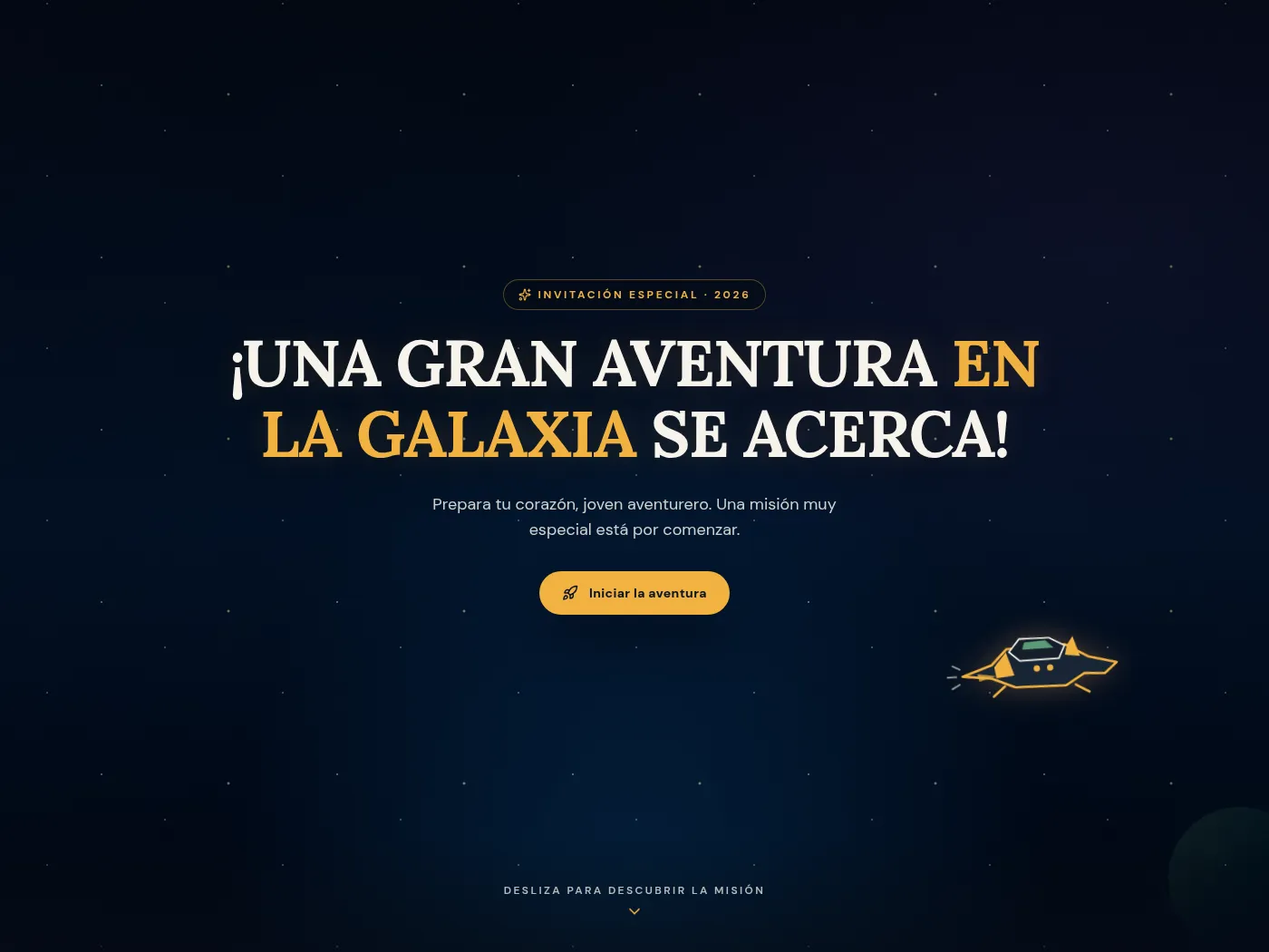 Mandalorian Galaxy Party Invite
