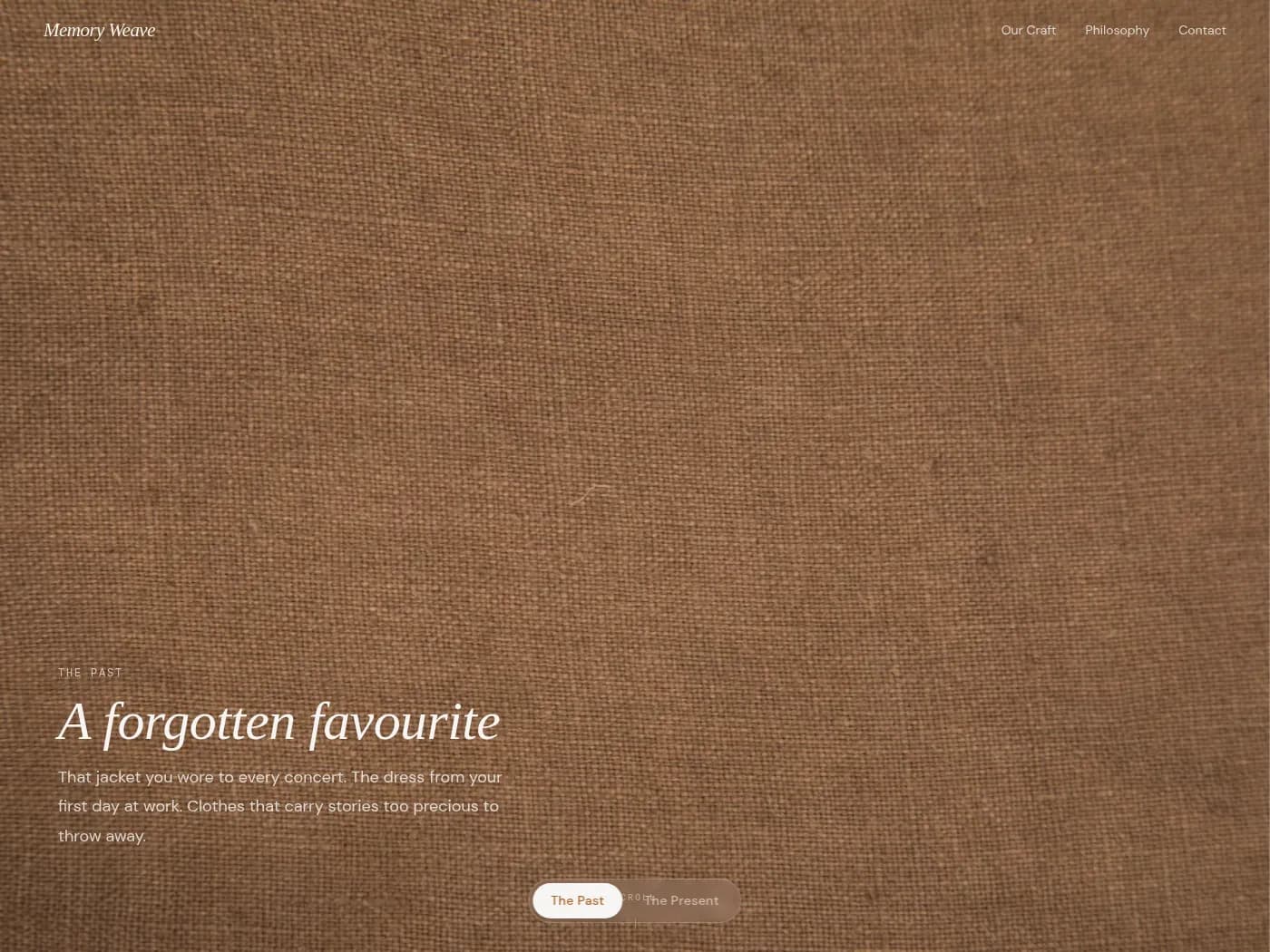 Memory Weave Website
