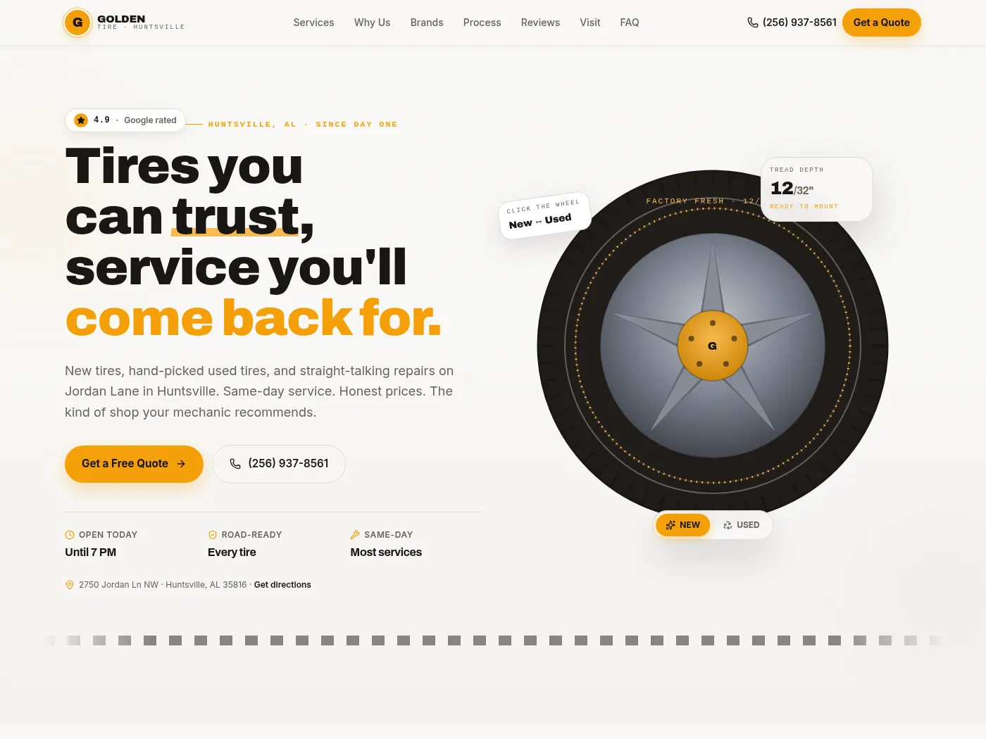 Golden Tires Premium Site