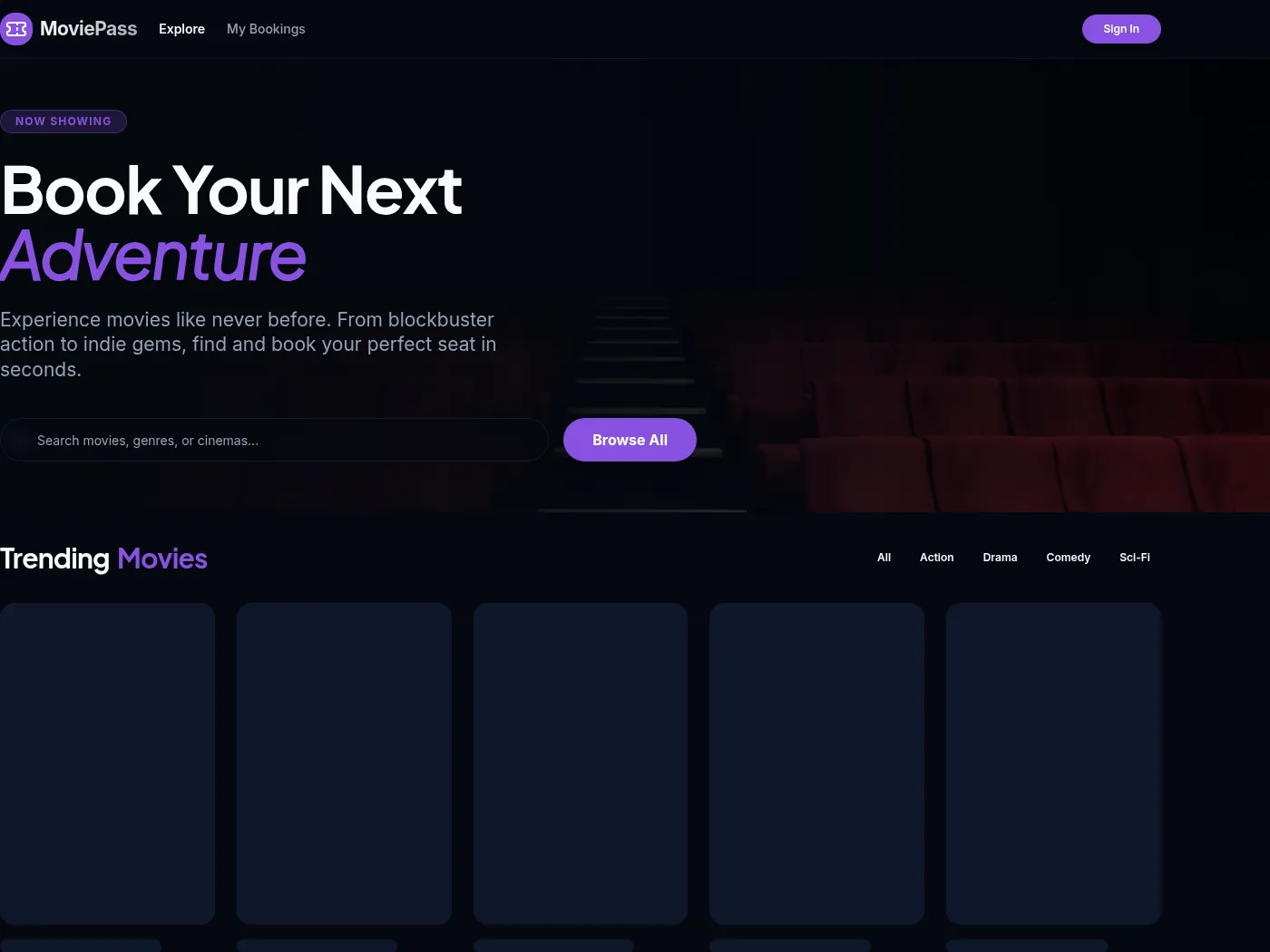 Movie Ticket Booker