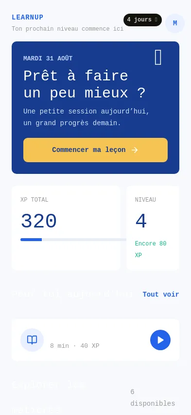 LearnUp Mobile