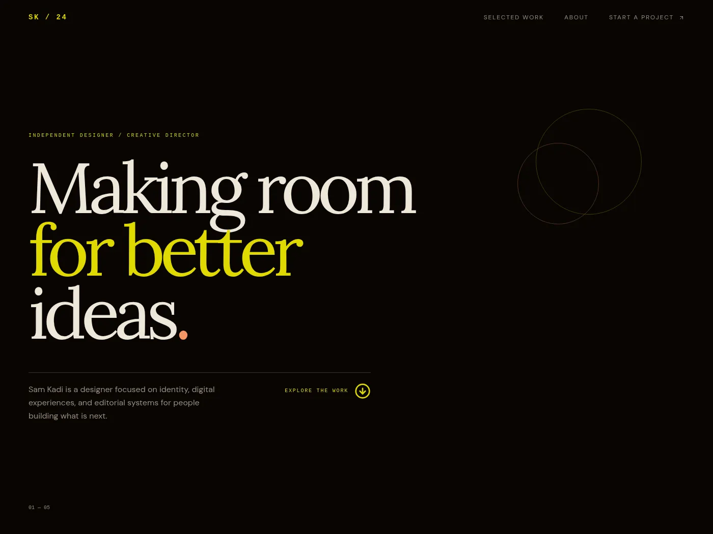 Sam Kadi Portfolio