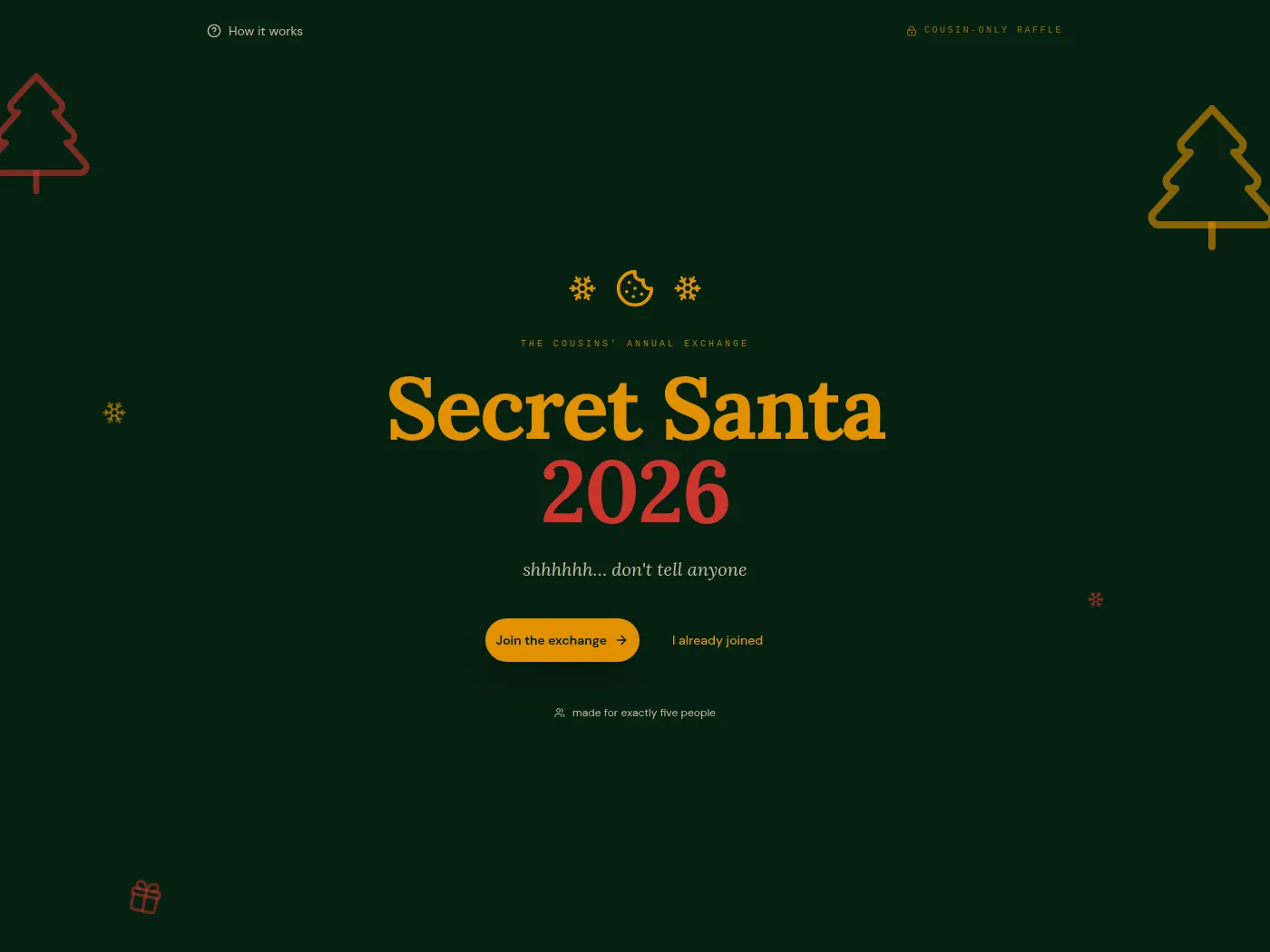 Secret Santa Shuffle